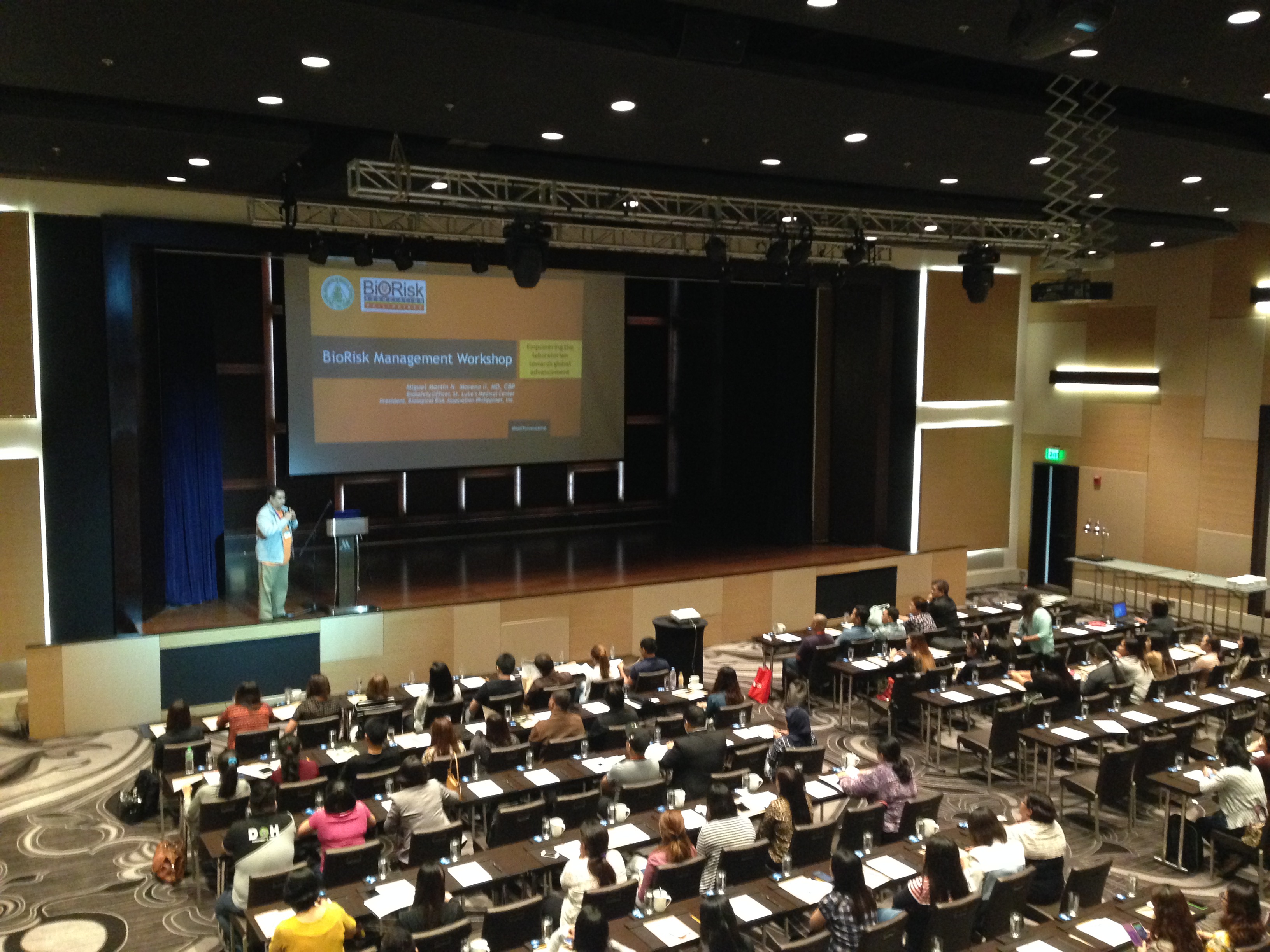 Biorisk Management Workshop at the Marriott Hotel | BioRisk Association ...
