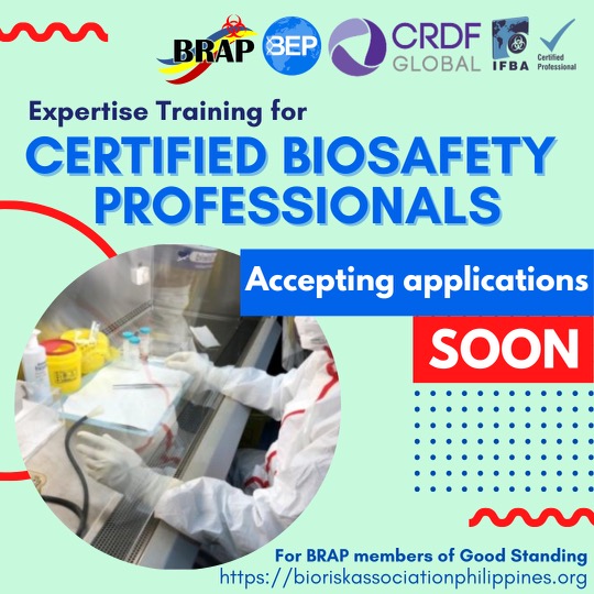 Expertise Training for Certified Biosafety Professionals | BioRisk ...