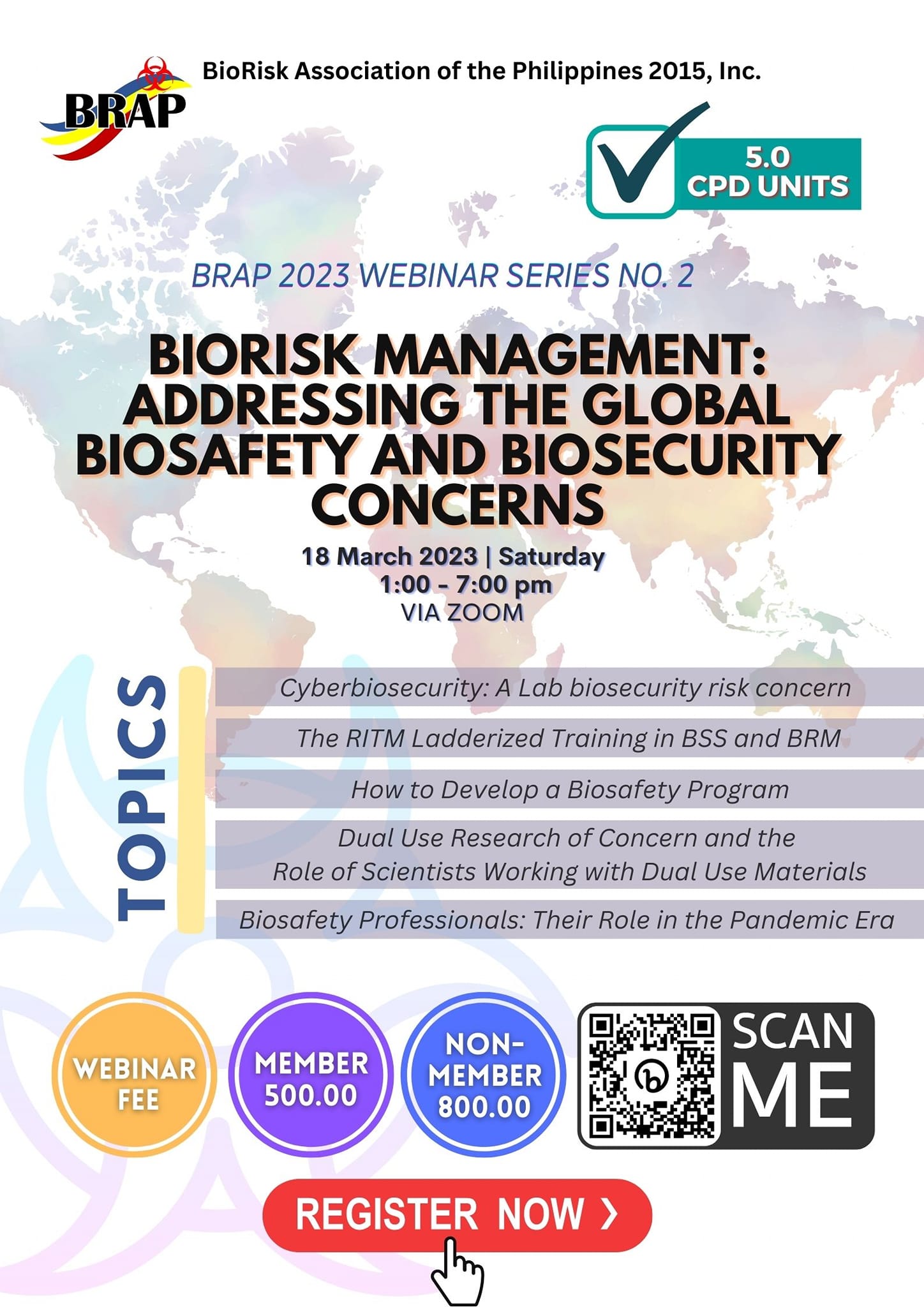 BRAP 2023 Webinar Series No. 2 | BioRisk Association of the Philippines ...
