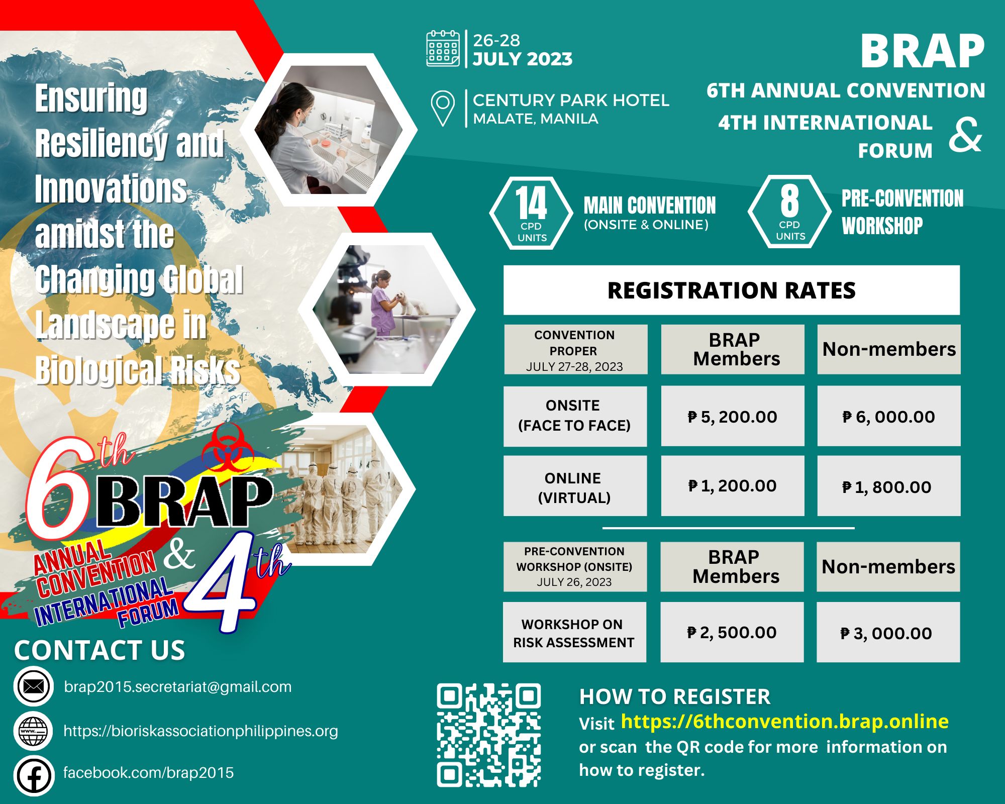 6th BRAP Annual Convention and 4th International Forum – Attend ...