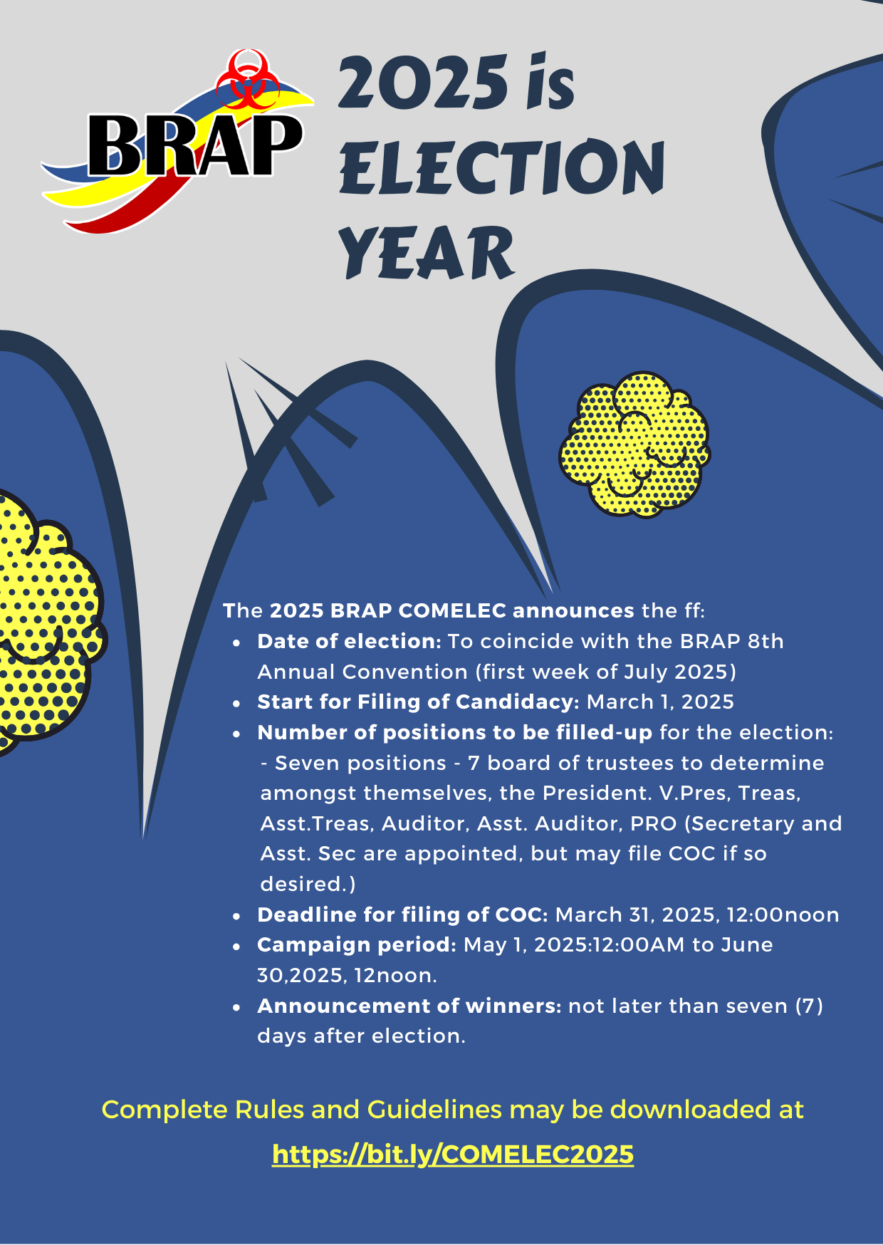 2025 is BRAP Election year for BOT 2026-2028! | BioRisk Association of ...