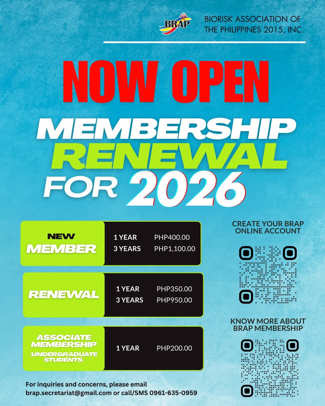 BRAP Membership Renewal Season Is Now Open! | BioRisk Association of ...